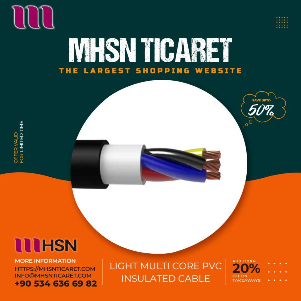 light multi core pvc insulated cable – MHSN TICARET